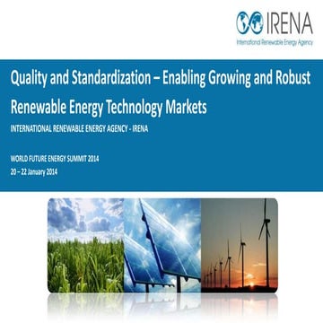 Quality and standards for renewable energy | PPTX