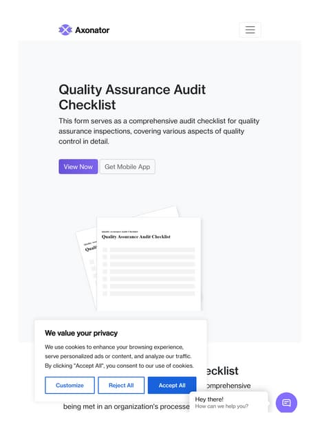 Unlock the Power of a Quality Checklist 🔍 | PDF