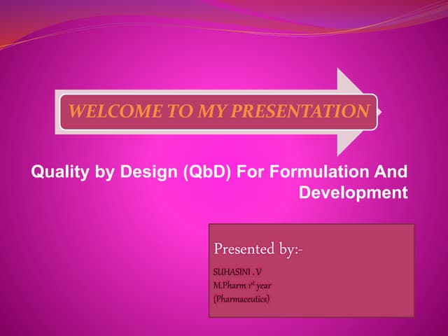 Process Analytical Technology (PAT) | PPTX