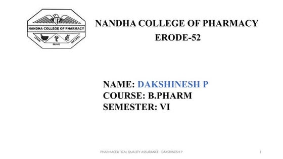CCP and CQA concept .pdf | Pharmaceutical Industry | Industries