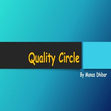 Quality circle | PPT