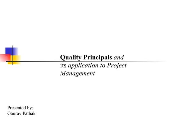 Project & Quality Management System | PDF