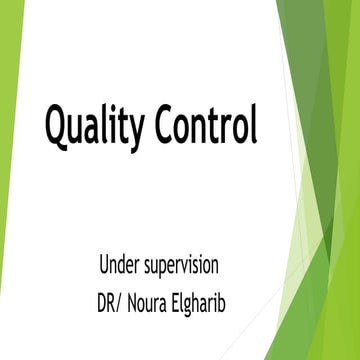Quality Control Ppt Quality Management PowerPoint Presentations