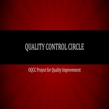 Quality control circle.pptx | College Education | Education