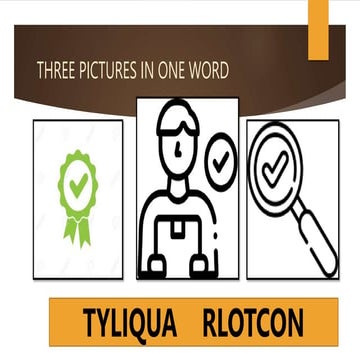 QUALITY CONTROL ISSUES AND PROBLEMS- WEEK 5 1.2.pptx