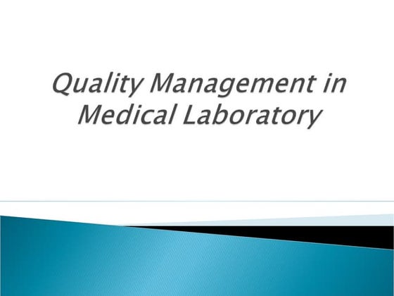 Troubleshooting QC Problems: Your QC has failed, what do you do next? | PDF