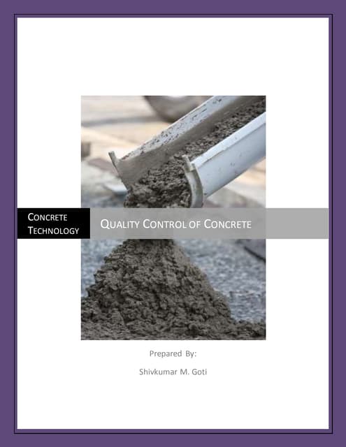 Tests on cement | PPT
