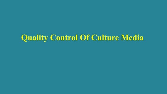 1 - Quality Control. pdf | PPT