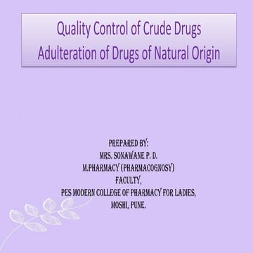 Quality Control of Drugs of Natural Origin.pdf