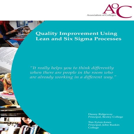 Quality Improvement Using Lean and Six Sigma Processes | PDF