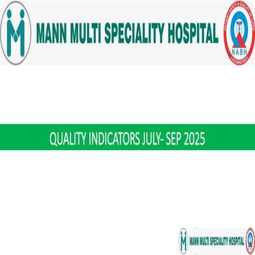 Quality_Indicators PPT as per NABH Accreditation | PPTX
