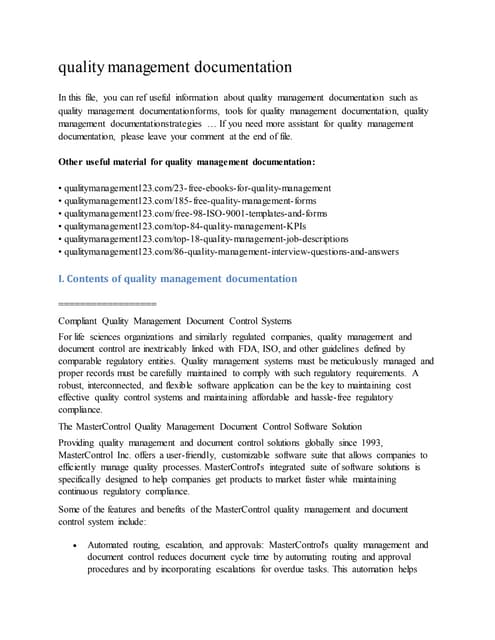 Riba quality management toolkit | PDF