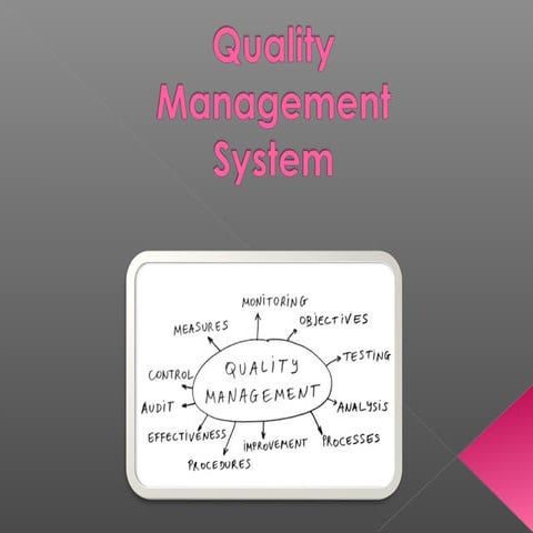 Quality management education | PPT