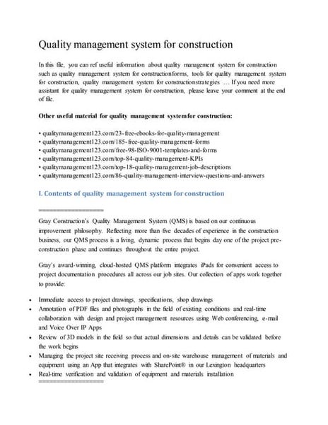 Quality Management System In Construction quality-management-system-in-construction