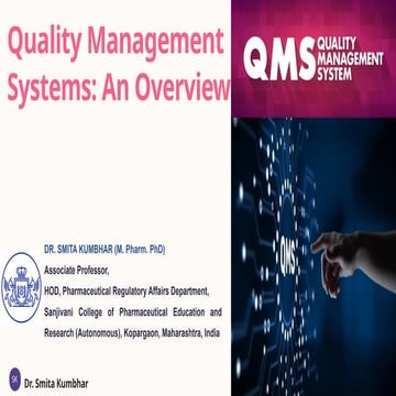 Quality assurance ppt | PPT