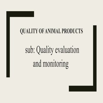 Quality of animal products----jellay.pptx