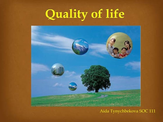 Quality of life | PPT