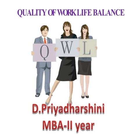 Quality of work life | PPT