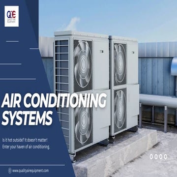 Summer air conditioning system | PDF