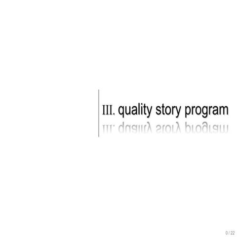 Quality stories feb | PPT