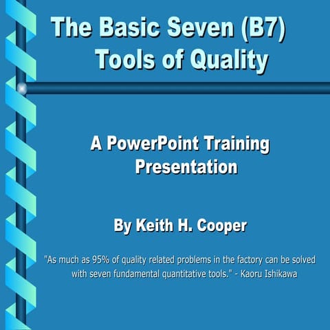 Quality tools for engineering applications in Industry | PPT
