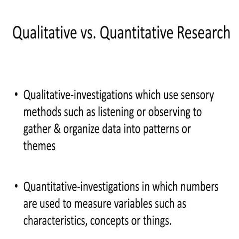 Qual quan | PPTX
