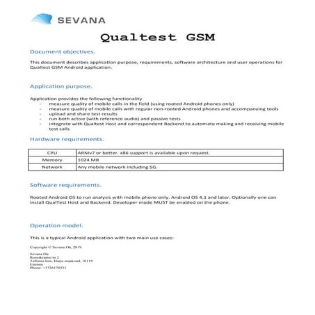 AQuA 7.x manual | PDF