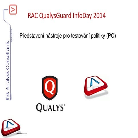 QualysGuard InfoDay 2014 - Policy compliance | PDF