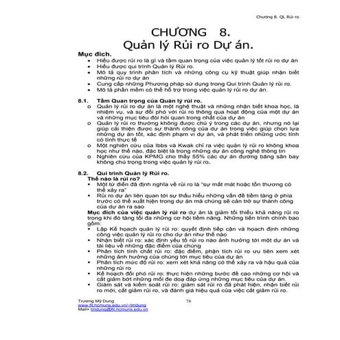 Quan li rui ro tm dung | PDF