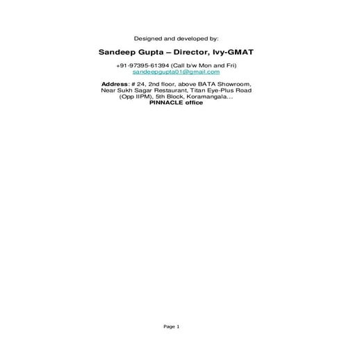 Gmat Quant 700 to 800 level questions | PDF