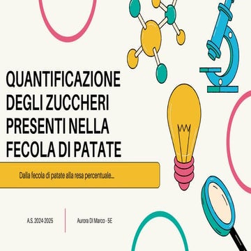 QUANTIFICAZIONE DEGLI ZUCCHERI PRESENTI NELLA FECOLA DI PATATE.pdf