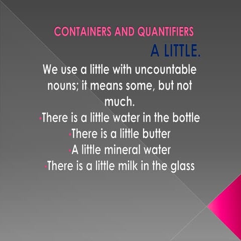 quantifiers many/much//a lot/a few/few/little/a little | PPTX