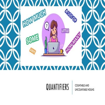 Quantifiers | PPTX