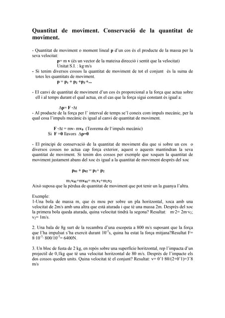 Problemes de Cinematica | PPT