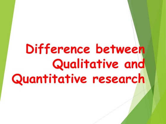 Quantitative VS Qualitative Research Methods.pptx