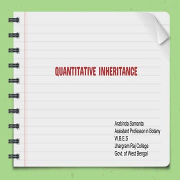 Quantitative Inheritancepptx 