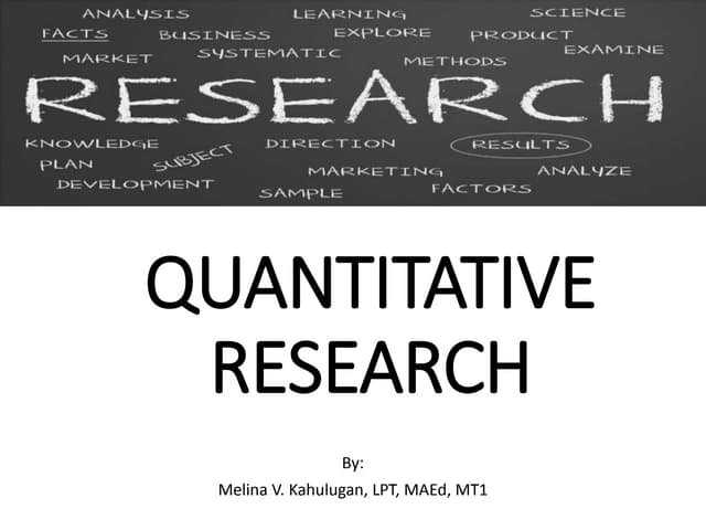 Nature of inquiry and research | PPTX