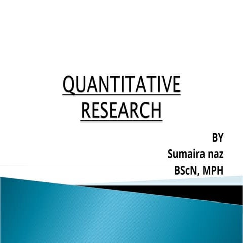 Quantitative Research Design--------.ppt