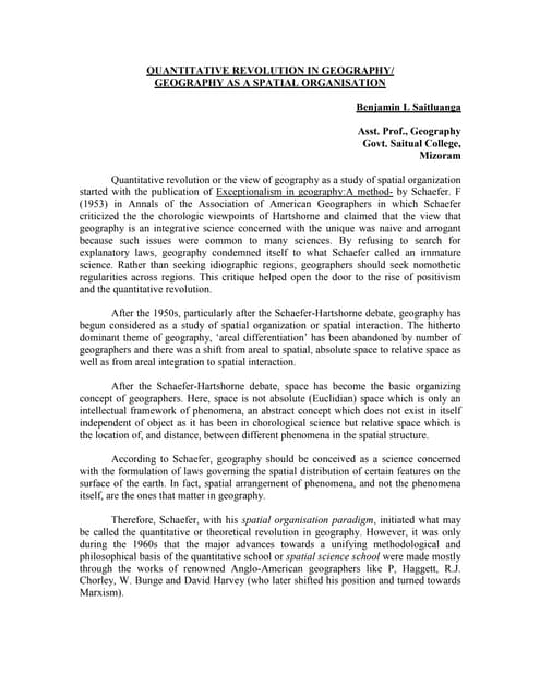 Computer application in geography | PPTX | Geography | Science