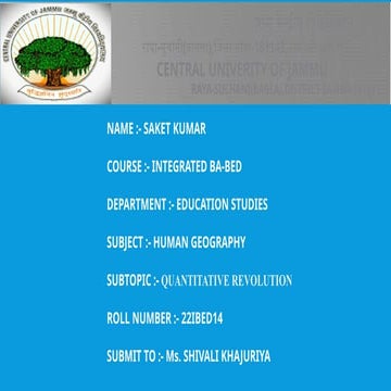 Quantitative revolution (Saket,22IBED14).pptx