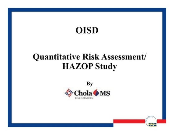 Hazop analysis complete report | PDF