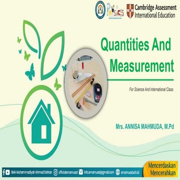 Quantities and measurement - For Ten Grade.pptx