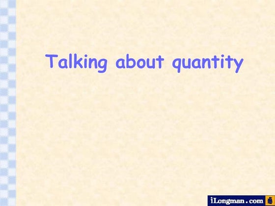 Quantifiers | PPTX | Programming Languages | Computing