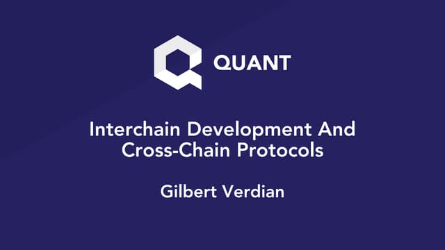 Quant Overledger - OIX Open Identity Exchange 14th July 2018 | PDF