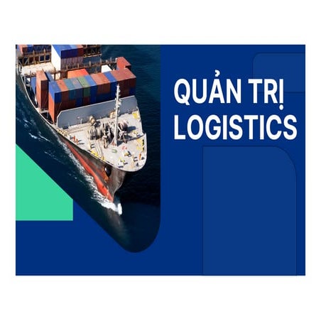 Tiểu luận logistics: Hệ thống thông tin Logistics | DOC