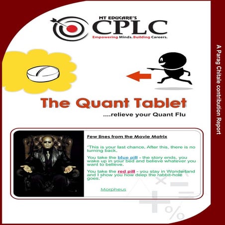 How to prepare for Quantitative Aptitude for CAT | PDF