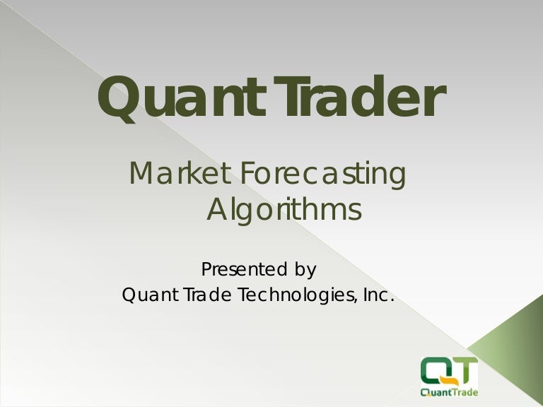 Quant Trader Algorithms 1597