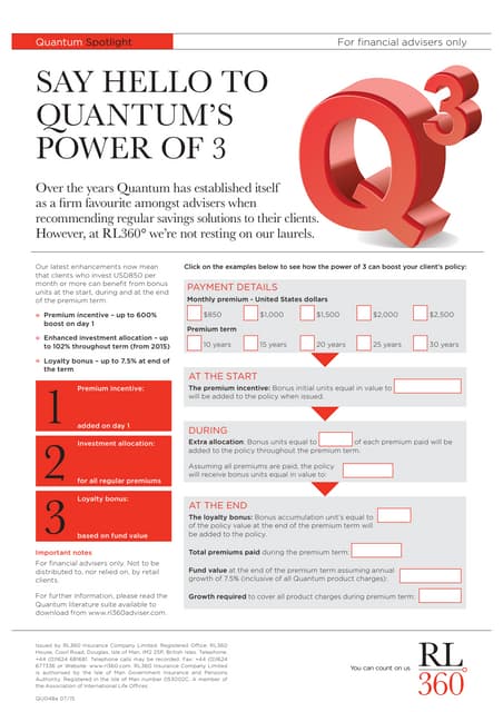 RL360° Retirement Calculator | DOCX