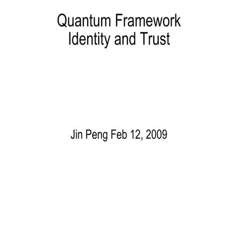 Quantum Architecture Overview | PPT