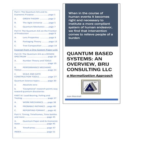 Quantum Based Systems, an Overview | PDF